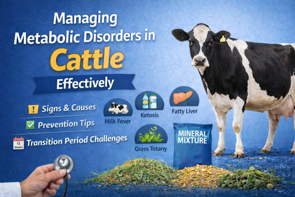 Managing Metabolic Disorders in Cattle Effectively